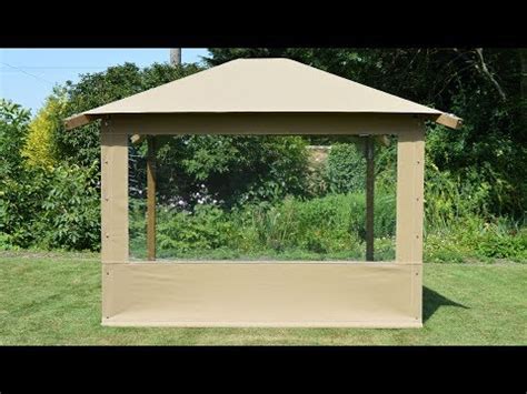 How To Attach Gazebo Side Panels
