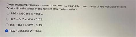 Solved Your Are Given The Following Pic Microcontroller Code