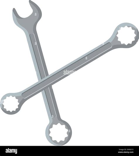 Spanner Tool Stock Vector Images Alamy