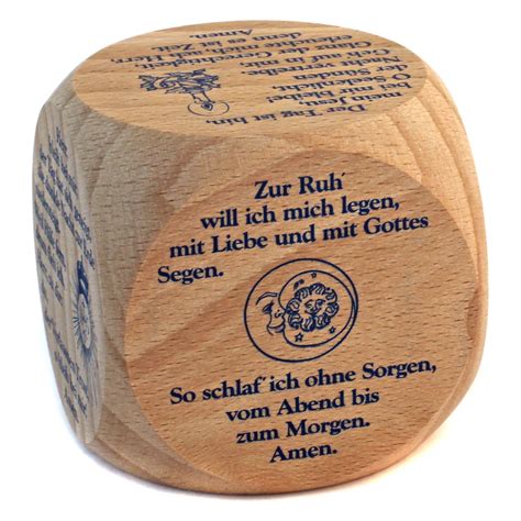 Prayer Cube Evening Prayers