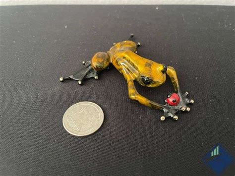 Frogman Tim Cotterill Bronze Sculpture “lucky Bug” Bf138 Estate Details
