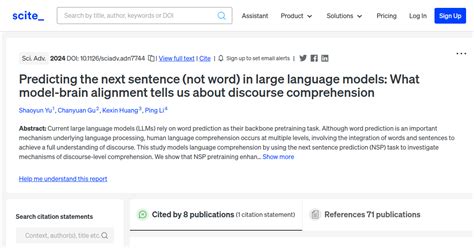 Predicting The Next Sentence Not Word In Large Language Models What