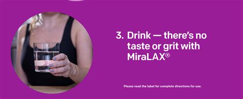 Miralax Gentle Constipation Relief Laxative Powder Stool Softener With Peg 3350 No