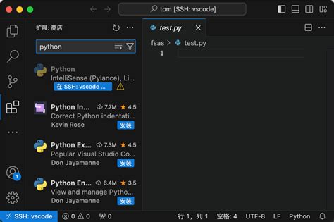 VS CODE 配置远程开发环境 文档中心