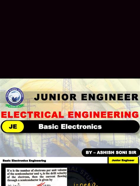 Lecture 04 Semiconductor Physics Part 1 Pdf