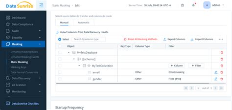 Static Data Masking For Mongodb