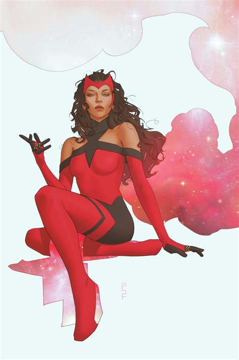 Scott Forbes Scarlet Witch Marvel Highres 1girl Alternate Costume