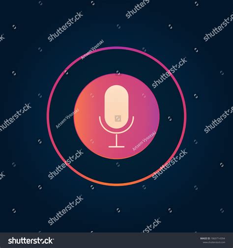 Voice Command Control Voice Recognition Icon Stock Vector Royalty Free 1869714394 Shutterstock