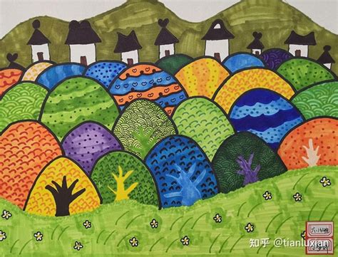 保定贺阳外国语学校小学部学生用画笔赞美新农村 知乎