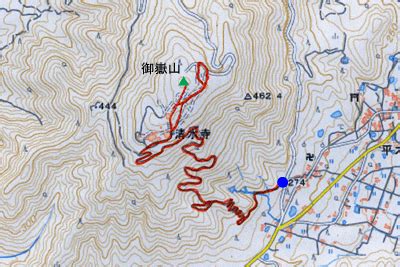 御嶽山加東市の軌跡2023年5月12日