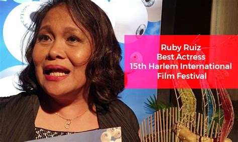 Ruby Ruiz Waging Best Actress Sa 15th Harlem International Film Festival