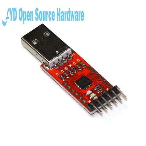 Usb To Serial Module Cp2102 6pin Usb To Ttl Stc Download Compatible