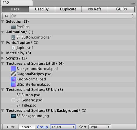 Find References 2 A Powerful Asset Reference Management Tool