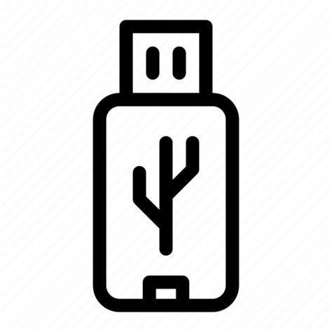 Flashdrive Flashdisk Memory Device Usb Storage Icon Download On Iconfinder