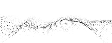 Premium Vector Wave Of Particles Digital Wave Background Concept