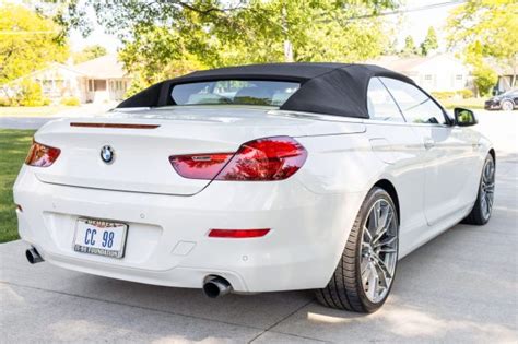 No Reserve 14k Mile 2014 Bmw 640i Convertible For Sale On Bat Auctions