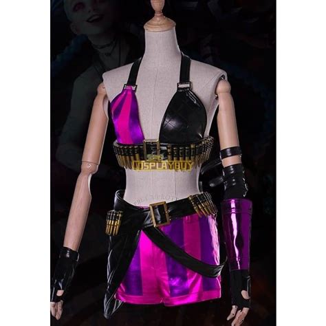 League Of Legends Lol Jinx Costume Cosplay Buy Uk