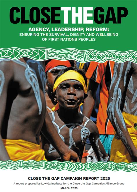 Launch Of The Close The Gap Campaign Report 2025 Lowitja Institute