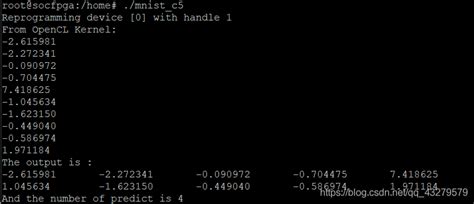 基于fpga实现手写数字的识别——opencl fpga手写数字识别 csdn博客