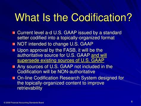 Ppt Fasb Accounting Standards Codification Tm Powerpoint Presentation