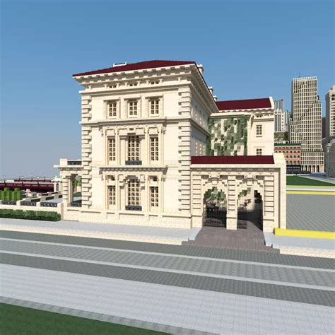 Gilded Age Mansion Capitol Minecraft Map Minecraft Mansion