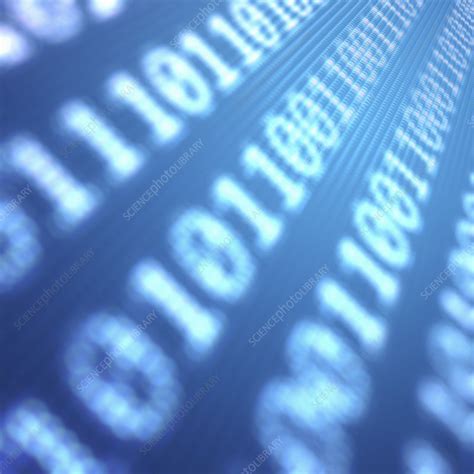 Binary Code Artwork Stock Image C0203960 Science Photo Library