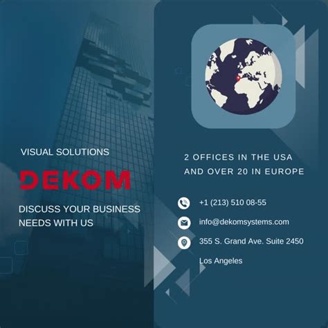Dekom Systems On Linkedin Dekom Solutions Worldwide
