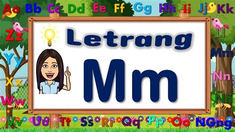 Letrang Mm Katinig Mm Filipino Kindergarten Teacher Beth Class