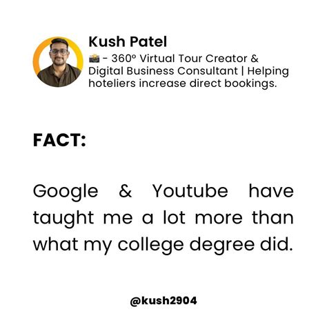 kush patel on linkedin 💡 achieving success through self learning have
