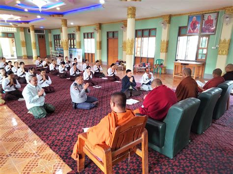 နတ်မောက်မြို့နယ်တွင် အောင်ခြင်း ၈ ပါး အန္တရာယ်ကင်း ပရိတ်တရားတော်များ ရွတ်ဖတ်ပူဇော်ပွဲ ကျင်းပ