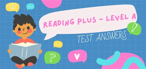 10 Stories Reading Plus Answers Level A Test Pinoy