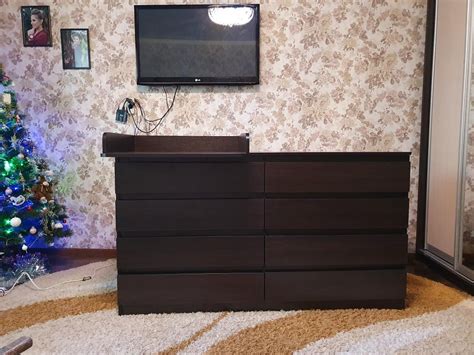 АС МЕБЕЛЬ ПЕЛЕНАЛЬНІ КОМОДИ Комод Лайт на 9 ящиків колір Венге магія