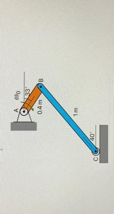 Solved The Crank Ab Rotates In The Vertical Plane With A