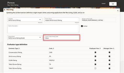 Oracle Hcm Update 24d Talent Management