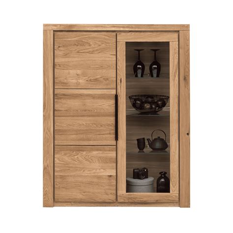 Novofurn Vitrine Eltia Eichefarben Online Kaufen Hofmeister