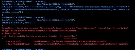 Need Some Help With Azure Automation Runbook For Sovereign Clouds Razure