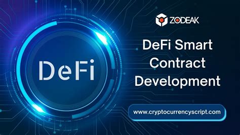 Defi Smart Contract Development Defi Smart Contract Services Zodeak