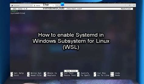 How To Enable Systemd In Windows Subsystem For Linux Wsl Linux Blue Screen Cloud Storage