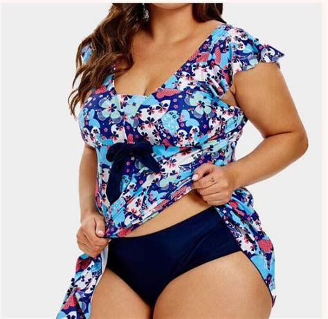 Dmqupv Plus Size Bikini For Women Womens Swimsuit Butterfly Print Two Piece Split Cute Bathing