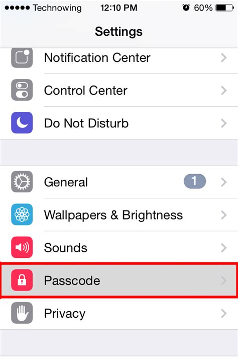 How To Set Alpha Numeric Passcode In Ios Device ~ Technowing
