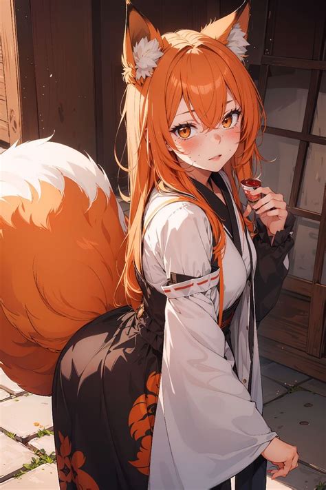 Fox Girl Рисунки с персонажами Эскизы персонажей Рисунки девушки