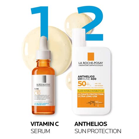 La Roche Posay Anthelios Uvmune Tinted სახის მზისგან დამცავი ფლუიდი Spf 50 50 მლ Veli Store