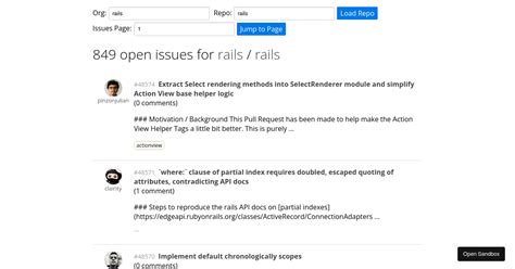 rsk github issues example codesandbox