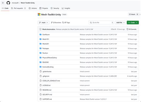 download mesh samples microsoft mesh microsoft learn