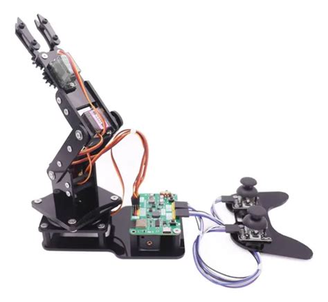 brazo robot inteligente para arduino y esp32 c3 educativo cuotas sin interés
