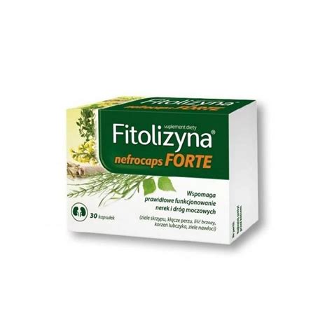Fitolizyna Nefrocaps Forte Capsules 30 Piecesphytolizyna Nefrocaps Forte Kapseln 30 Stück