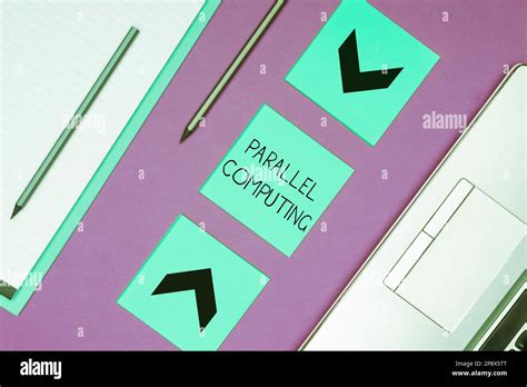 Text Caption Presenting Parallel Computing Word Written On