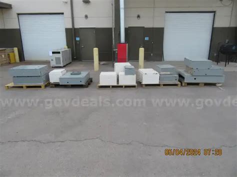 Lot Of 5 Pallets Of Electrical Panels Allsurplus