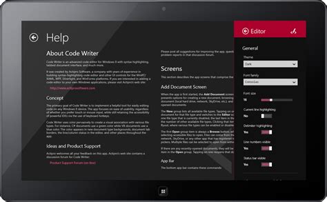 Code Writer Text And Code Editor App With Syntax Highlighting For Windows