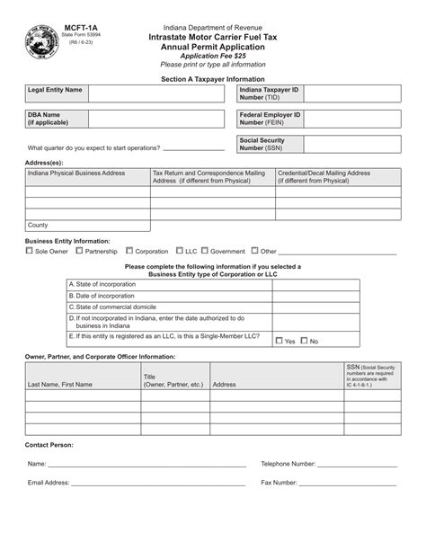 Form Mcft 1a State Form 53994 Download Fillable Pdf Or Fill Online